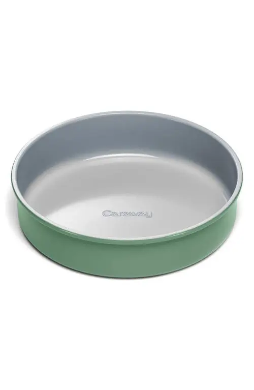 CARAWAY Nonstick Ceramic Round Cake Pan - Sage