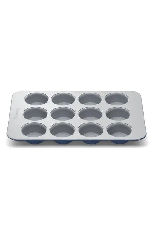CARAWAY Nonstick Ceramic Muffin Pan - Navy