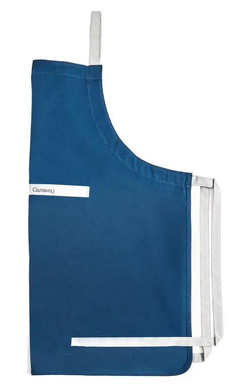 CARAWAY Cotton Apron - Navy