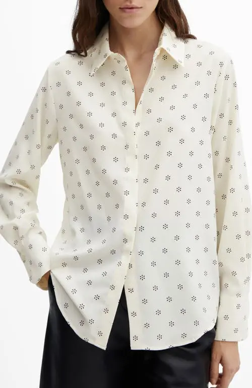 Mango Regular Fit Flowy Shirt
