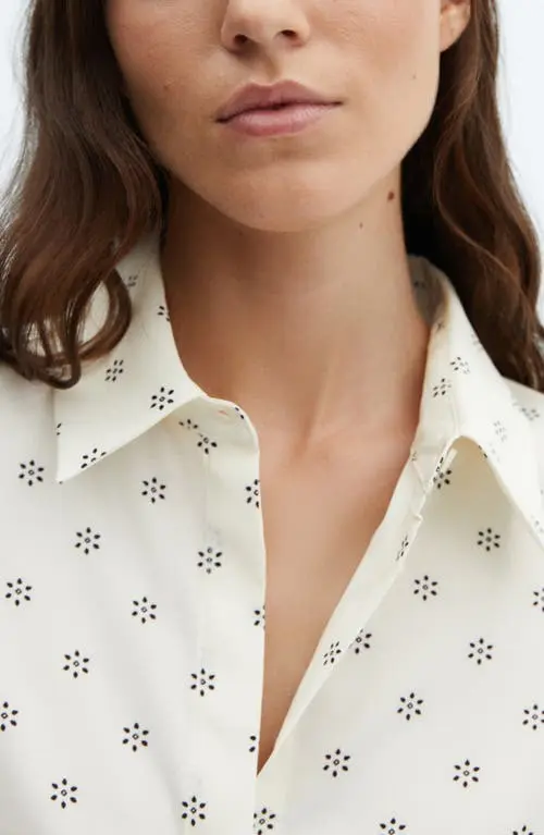 Mango Regular Fit Flowy Shirt