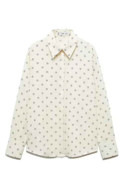 Mango Regular Fit Flowy Shirt