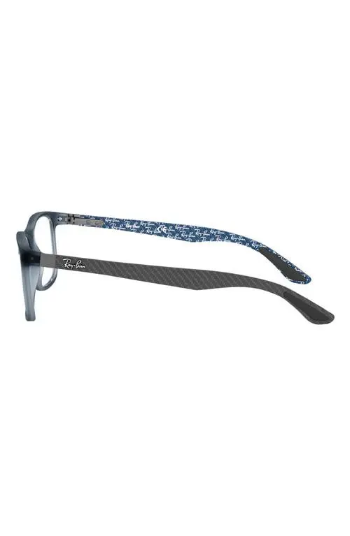 Ray-ban 55mm Square Eyeglasses