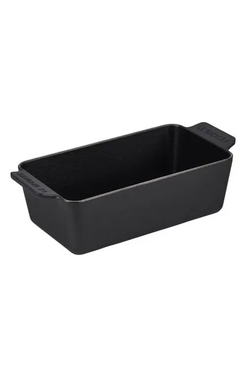 LE CREUSET Cast Iron Loaf Pan - Licorice