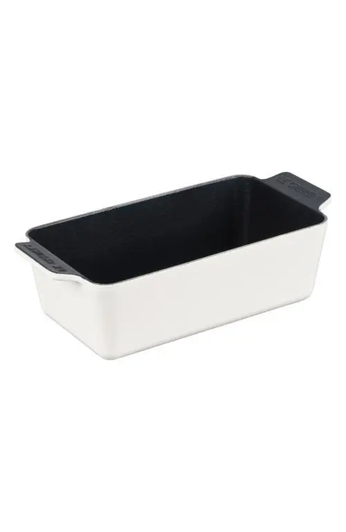 LE CREUSET Cast Iron Loaf Pan - White