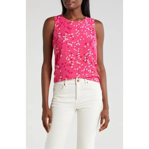 Vince Camuto Floral Sleeveless Top