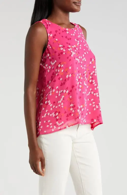 Vince Camuto Floral Sleeveless Top