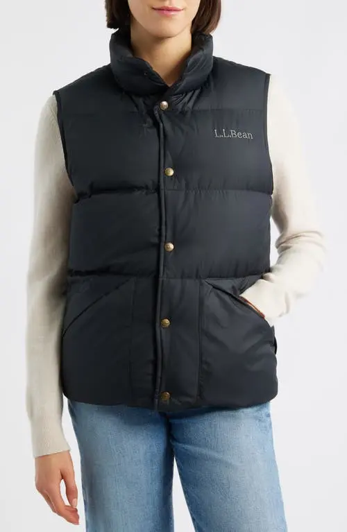 L.l.bean Bean's Trail Model Down Vest '82 - Midnight Black