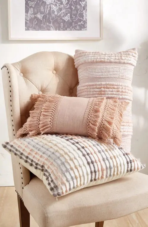 PERI HOME Space Dye Tufted Accent Pillow