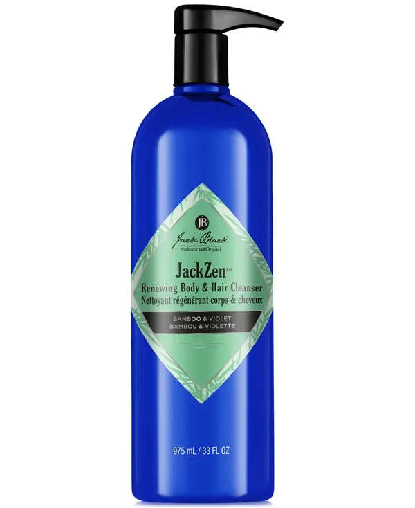 Jack Black Jackzen Renewing Body & Hair Cleanser - No Color