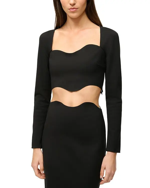 Staud Corde Crop Top