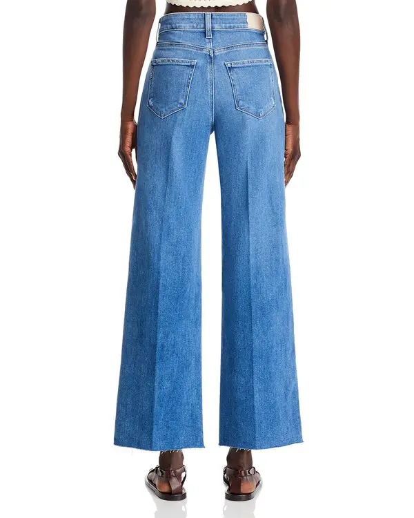 Paige Anessa " High-rise Wide-leg Jeans