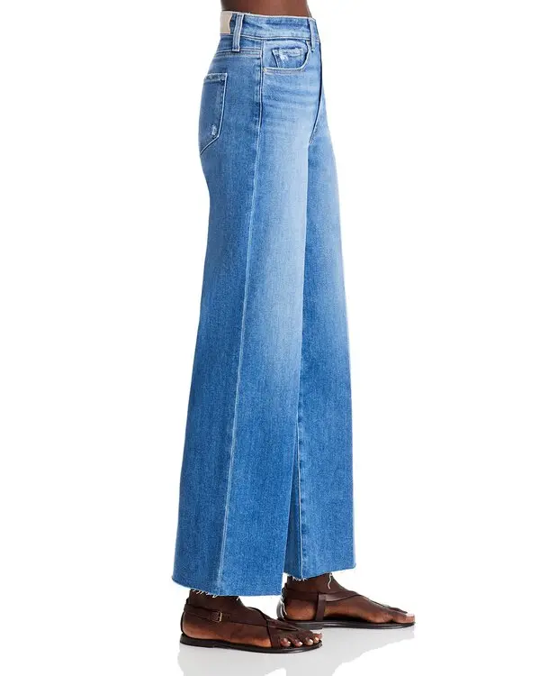 Paige Anessa " High-rise Wide-leg Jeans