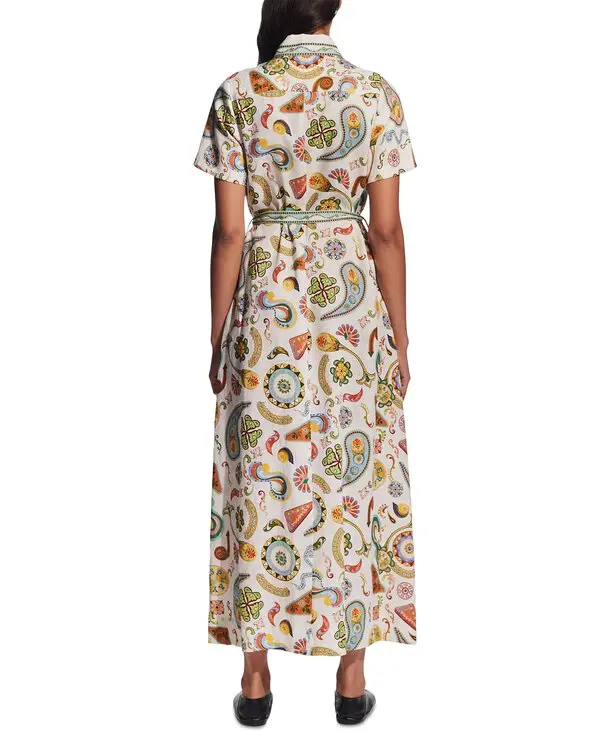 ALEMAIS Arcade Linen Shirt Dress