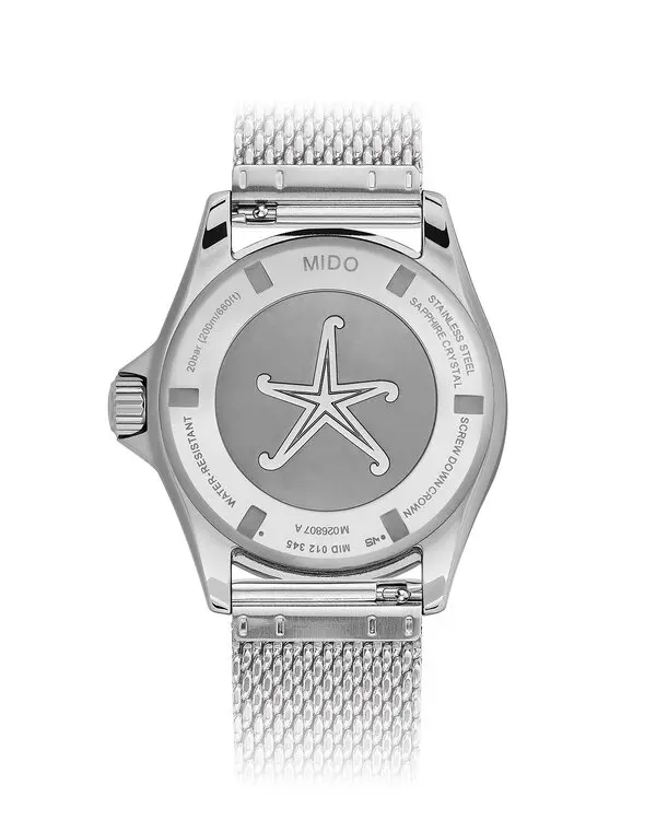 MIDO Ocean Star Tribute 41mm Watch - Blue/silver