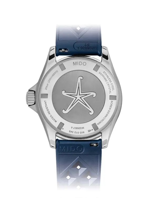 MIDO Ocean Star Tribute 41mm Watch - Blue/silver