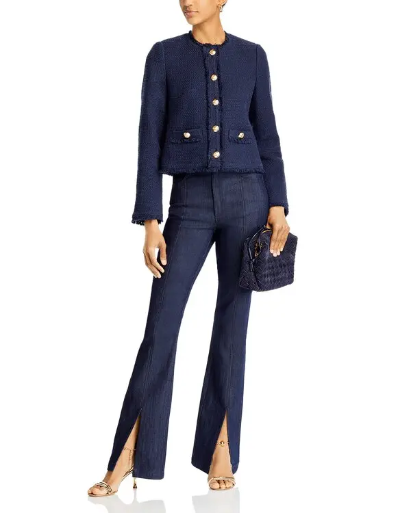 Cinq À Sept Christie Tweed Jacket - Navy