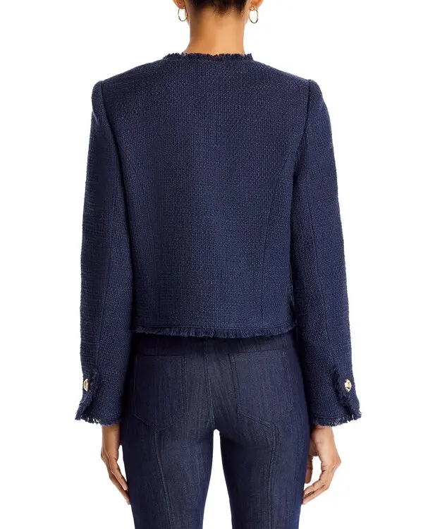 Cinq À Sept Christie Tweed Jacket - Navy