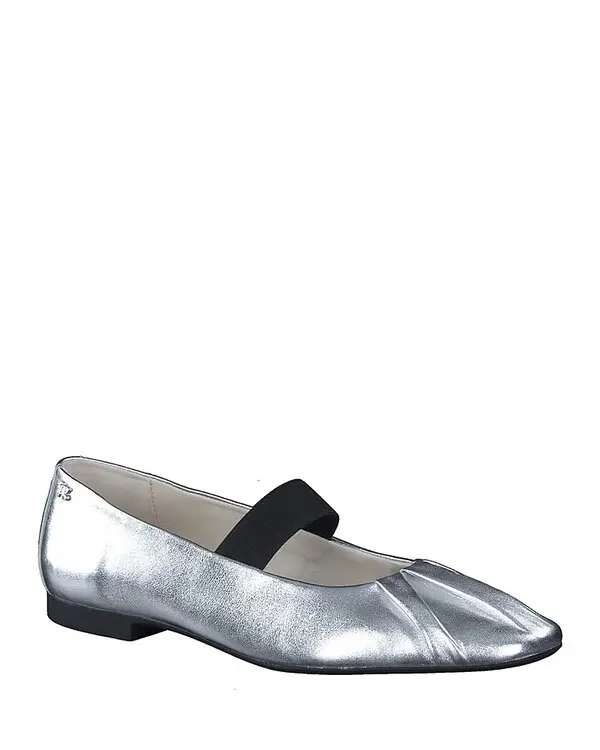 Paul Green Vail Ballet Flats - Aluminum Metallic Nappa