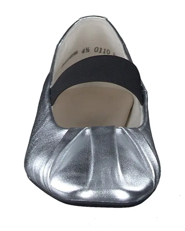 Paul Green Vail Ballet Flats - Aluminum Metallic Nappa