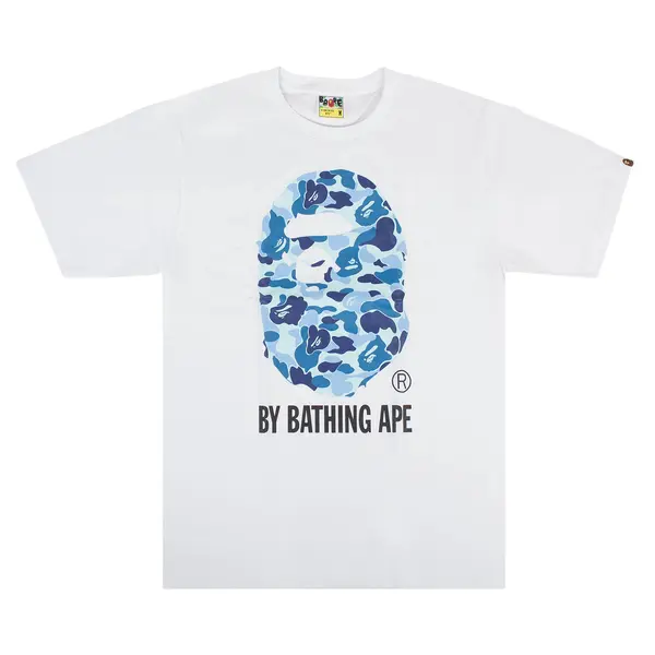 A BATHING APE Abc Camo Tee - White