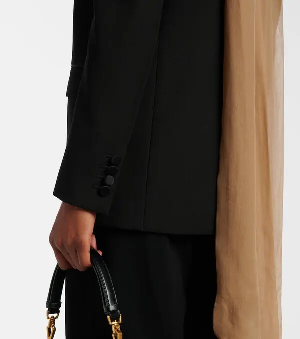 Saint Laurent Virgin Wool Blazer