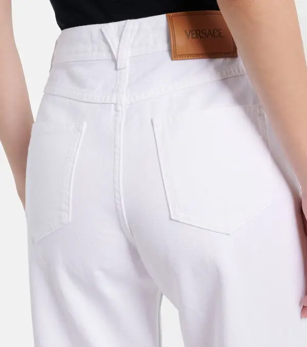 Versace Medusa '95 Straight Leg Jeans - White