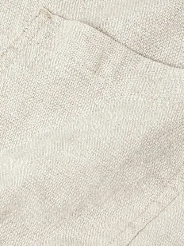 Mr P. Linen Overshirt - Neutrals