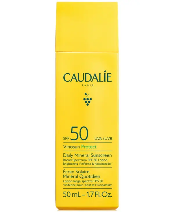 CAUDALIE Vinosun Protect Daily Mineral Sunscreen Spf 50 - No Color