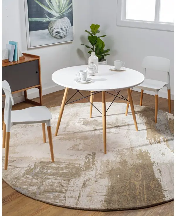 SURYA Kavita 32267 Round Area Rug, 8' X 8