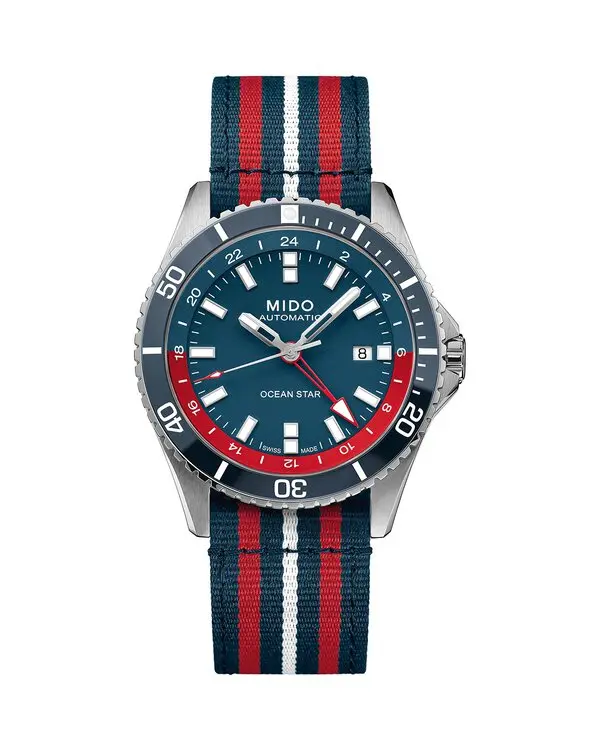 MIDO Ocean Star Captain V Watch, 43mm