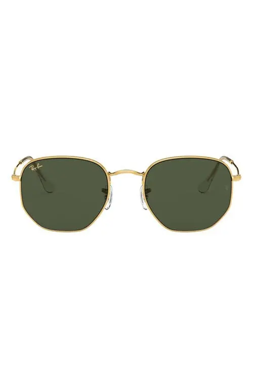 Ray-ban 54mm Optical Glasses - Legend Gold/green