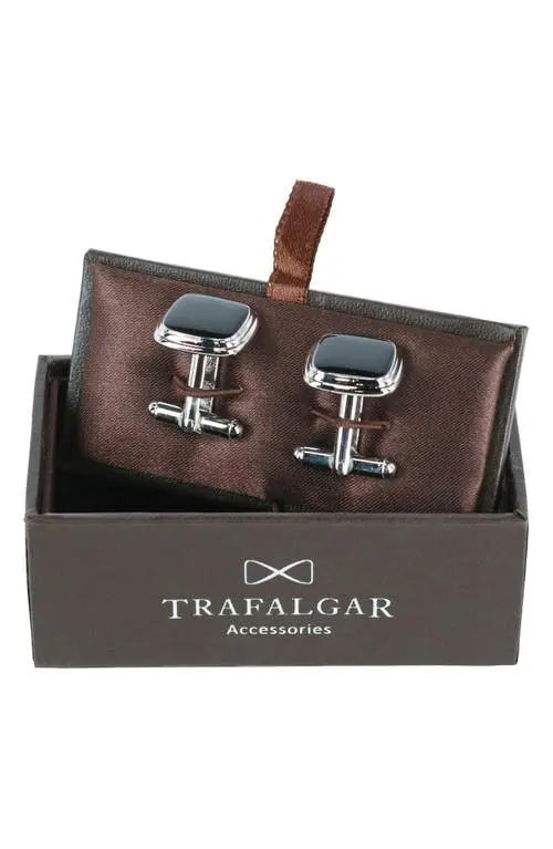 Trafalgar Black Onyx Cuff Links
