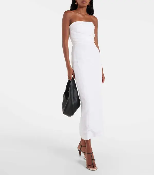Tove Bridal Sabella Linen Maxi Dress