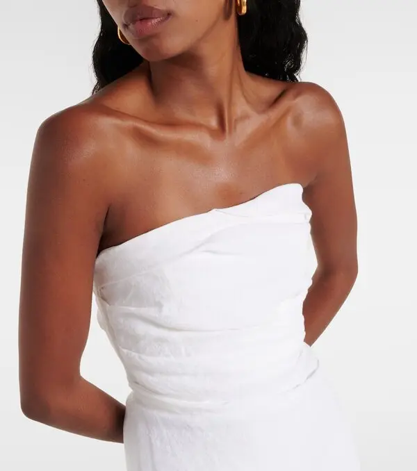 Tove Bridal Sabella Linen Maxi Dress