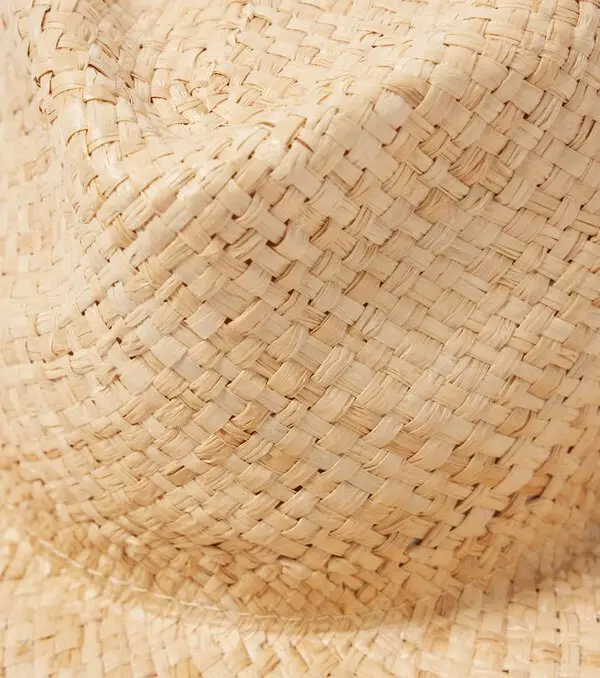 Ruslan Baginskiy Straw Fedora - Beige