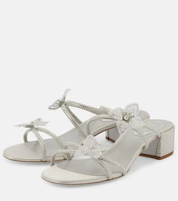 Rene Caovilla Caterina Embellished Sandals