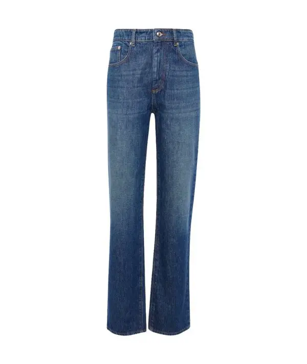 Sportmax Low-rise Straight Jeans - Blue