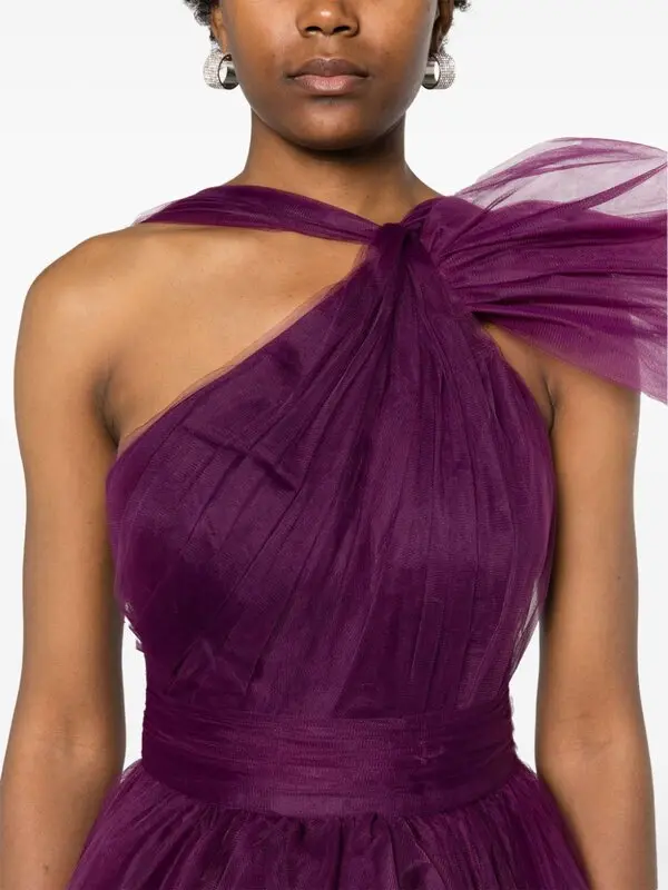 GEMY MAALOUF Asymmetric Tulle Gown
