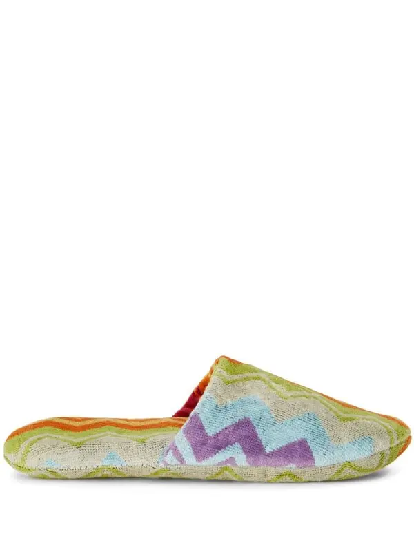 Missoni Giacomo Cotton Slippers - Orange