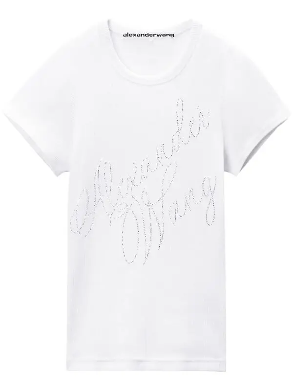 Alexander Wang Logo-print T-shirt - White