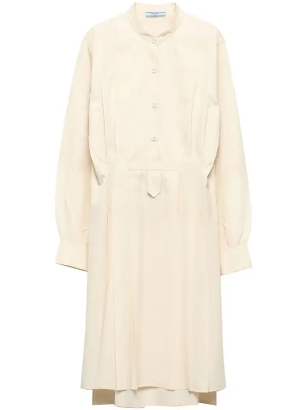 Prada Gradient-effect Silk Midi Dress