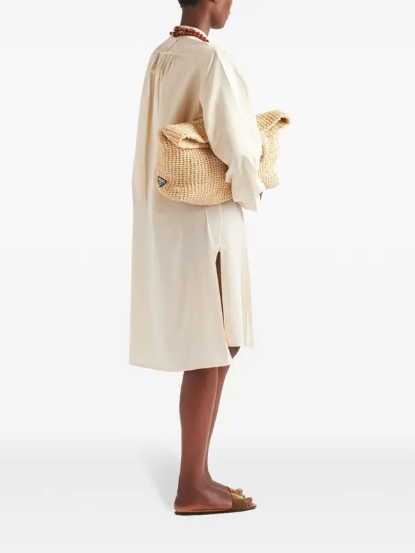 Prada Gradient-effect Silk Midi Dress