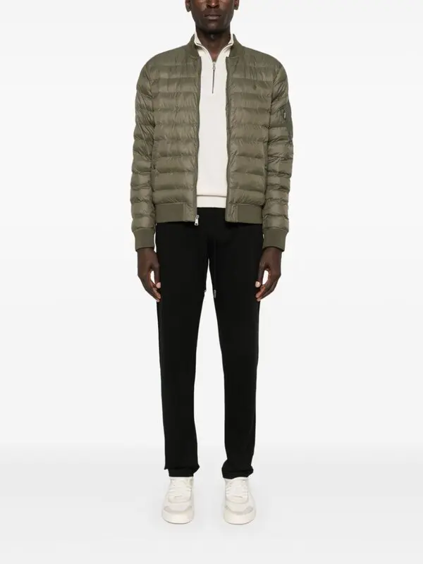 Kiton Cotton Tapered Track Pants - Black