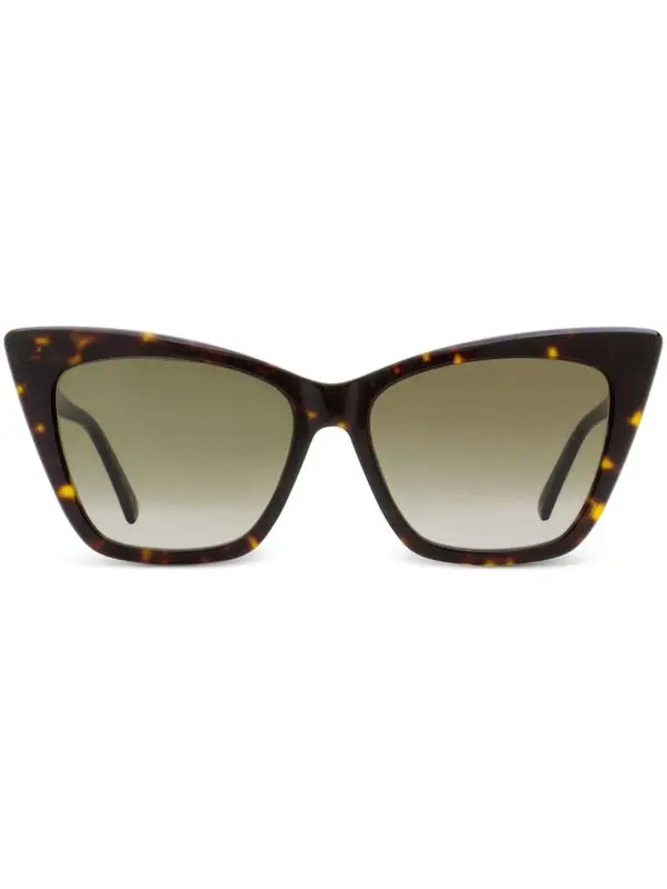 JIMMY CHOO Lucine Cat-eye Sunglasses - Brown