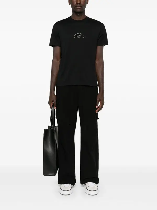 Neil Barrett Heart-shape Print T-shirt