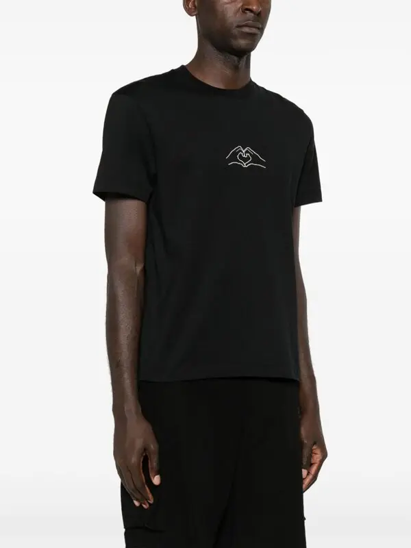 Neil Barrett Heart-shape Print T-shirt