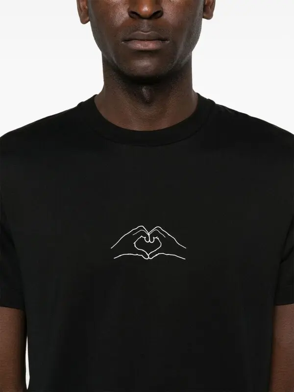 Neil Barrett Heart-shape Print T-shirt