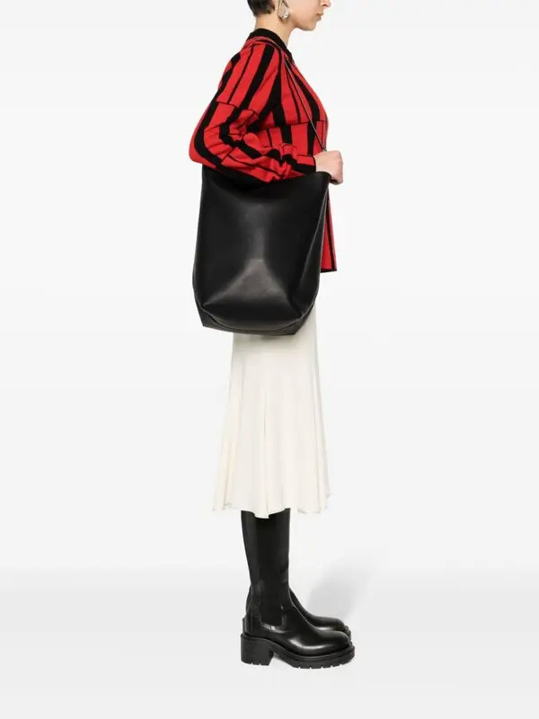 THE ROW Debossed-logo Shoulder Bag