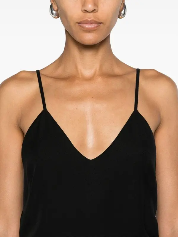 TOTEME Crepe V-neck Tank Top